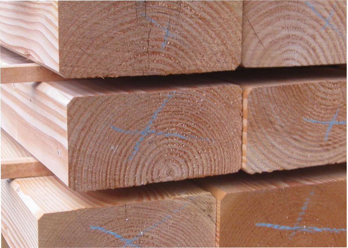 Douglasie Konstruktionsholz 60 x 120 mm | Holz-Wohnen-Garten.de